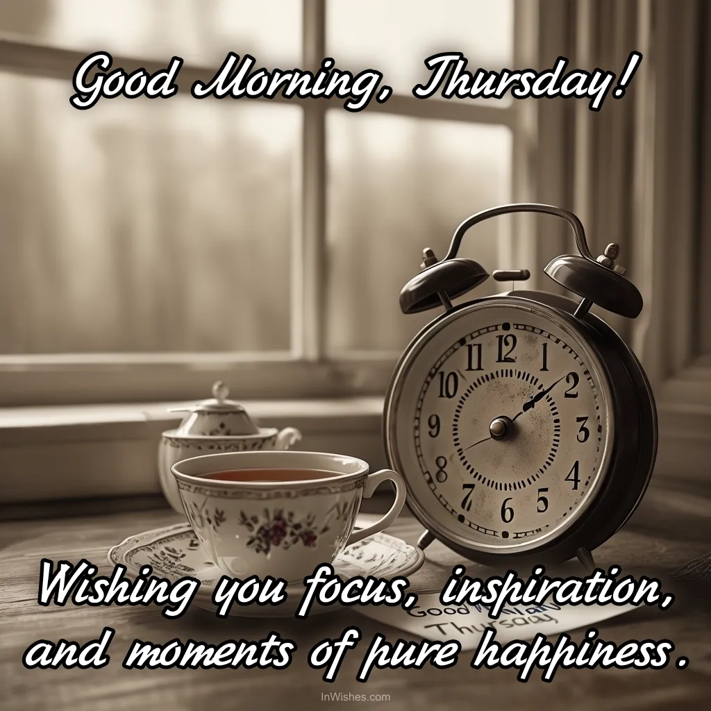 Good Morning Thursday Messages With Quotes And Images
